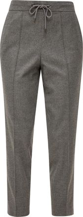 s.Oliver Black Label Damen Jogpant, 7/8 Grey, 34