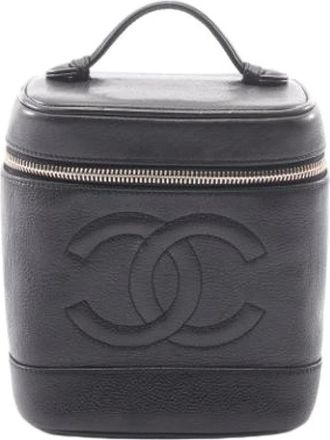 Chanel Sac &agrave; main Vintage Pre-owned - Femme - Pre-owned - Noir - Taille: ONE Size