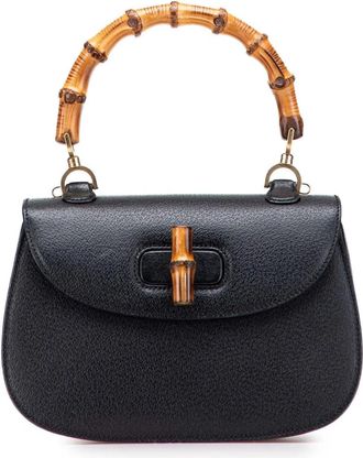 Gucci Hobo Bags - Calfskin Bamboo Night - Gr. unisize - in Schwarz - für Damen