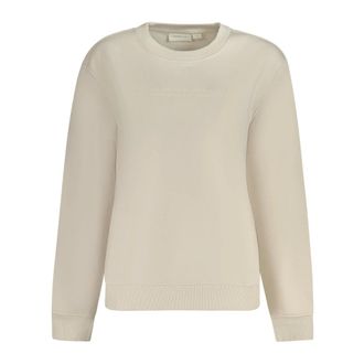 Calvin Klein Damen, Sweatshirts & Hoodies, Beige, XLGr&ouml;&szlig;e
