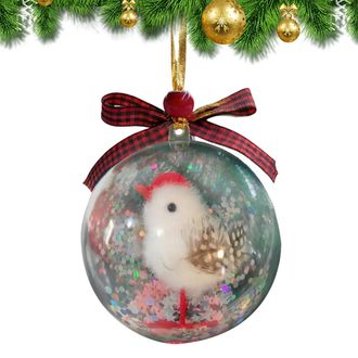 Generic Kolibri transparente Ornamentkugel - 3,54 Zoll kristallklar, robuste Glaskonstruktion, glatte Oberfl&auml;che mit vorh&auml;ngender Schlaufe | Perfekt f&uuml;r Weihn