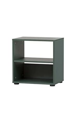 Schildmeyer Kent Regal 151447, waldgrün/Gold, 48,5 x 33,2 x 50,1 cm