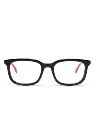 Gucci lunettes de vue à monture carrée - Noir