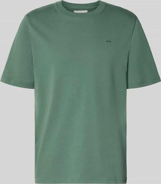 Wood Wood T-Shirt mit Label-Stitching Modell Bobby