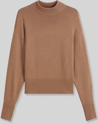 HUGO BOSS Loose Fit Pullover aus Woll-Mix Modell Sorellenio