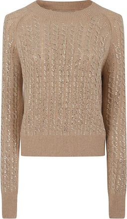 Ermanno Scervino pull à perles - Tons neutres