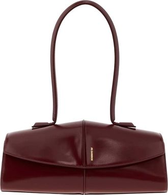 Jil Sander Linea Schultertasche - - Bags - Damen - Rot - ONE SIZE