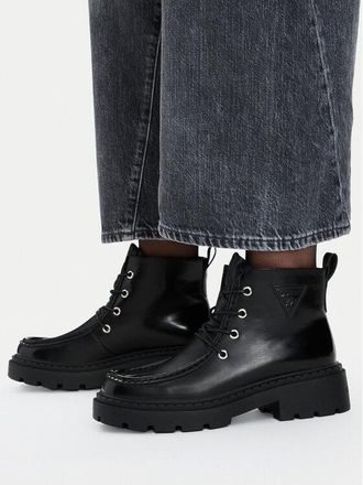 Guess Schn&uuml;rschuhe CEO-HY5389S-8 Schwarz