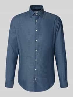 Jake*s Slim Fit Business-Hemd mit Kentkragen