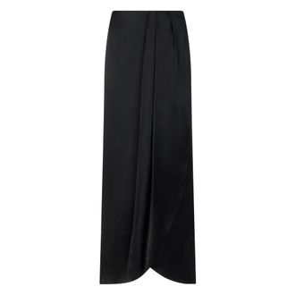 Maison Margiela Drapierter Maxirock - - Skirts - Damen - Schwarzk - XS