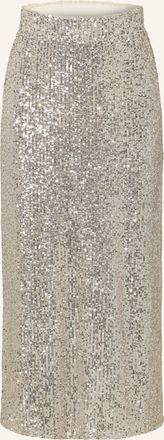 Max Mara Weekend Max Mara Rock Ottelia Mit Pailletten grau