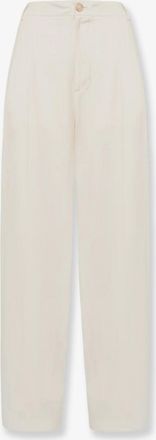 Laneus Viscose and linen trousers - LANEUS - gender_Woman