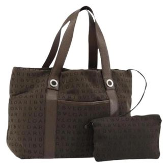 Bulgari Pre-owned Vintage Tote Bag - - Pre-owned - Damen - Braun - ONE SIZE