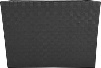 MSV Korb PP Stahloptik 433030 cm, verchromt, 43 x 30 x 30 cm