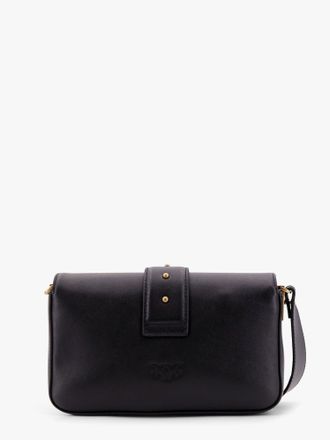 Pinko Womens Mini Love Bag Leather Crossbody Black Shoulder