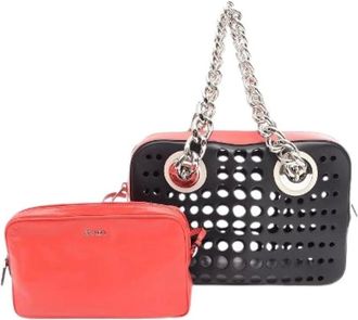 Prada Pre-owned City Fori Leather Tote Bag - Femme - Pre-owned - Multicolore - Taille: ONE Size