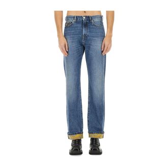 Versace Jeans droits - Homme - Jeans - Bleu - Taille: W32
