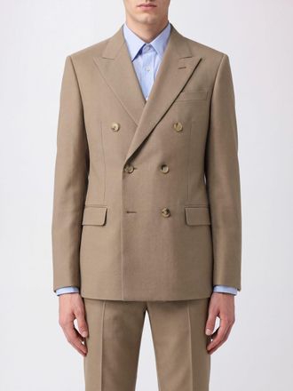 Valentino Garavani Blazer crois&eacute; en pure laine vierge grise