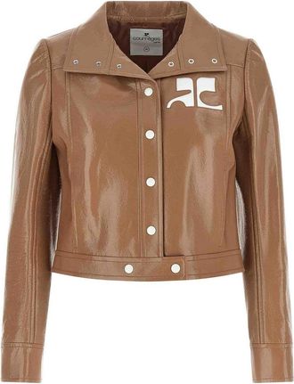 Courr&egrave;ges Veste Casual - Marron