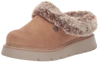 Skechers Femme Keepsakes Lite Cozy Blend Slippers, Chestnut Textile, 37 EU
