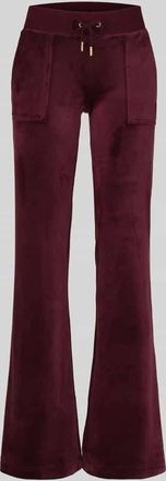 Juicy Couture Sweathose mit Samtoptik Modell Layla Gold