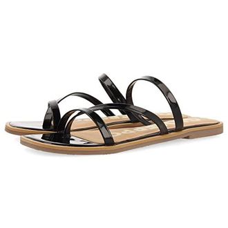 Gioseppo Femme RHYL Sandale Plate, Noir, 41 EU