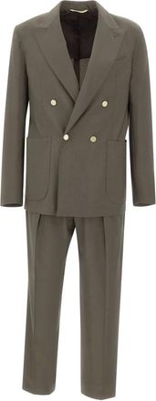 BRIGLIA 1949 Homme, Costumes, Vert, Taille: S Bolgheri Two-Piece Suit