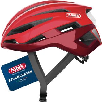 ABUS Rennradhelm StormChaser - Leichter und komfortabler Fahrradhelm für professionellen Radsport für Damen und Herren - Rot, Größe XL