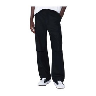 Darkpark Schwarze Wollhose - - Trousers - Herren - Schwarzk - S