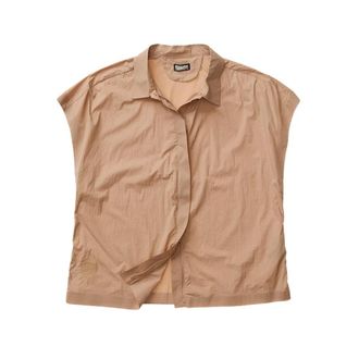 Blauer Delany Shirt - - Blouses & Shirts - Damen - Beige - M