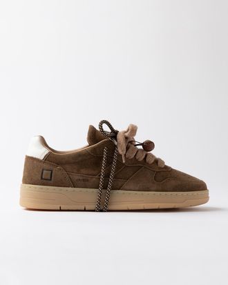 D.A.T.E. court 2.0 suede green