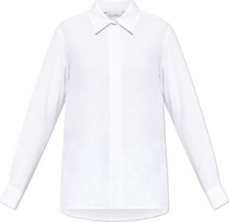 Max Mara Femme, Blouses et Chemises, Blanc, Taille: 36 FR Falasco Shirt