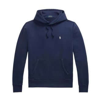 Ralph Lauren Loopback Fleece Sweatshirt - - Sweatshirts & Hoodies - Herren - Blau - M