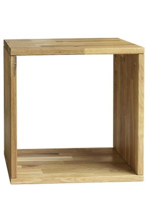 Livetastic Regal, Eiche, Holz, Wildeiche, massiv, 38.6x38.6x35 cm, in verschiedenen Gr&ouml;&szlig;en erh&auml;ltlich, Wohnzimmer, Regale, B&uuml;cherregale