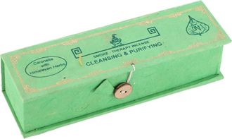 Guru Shop Himalayan Herbs Räucherstäbchen, Citronella Incense, Geschenkbox - Cleansing & Purifying, 14x4x3 cm