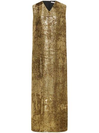 The Row robe longue Louane - Or