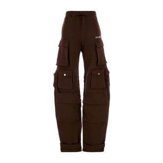 The Attico Femme, Pantalons, Brun, Taille: 32 FR Fern Cargo Pants