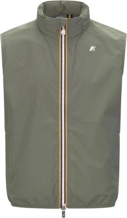 K-Way Homme, Sport, Vert, Taille: S Valen Stretch Dot Vest