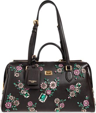 Dolce & Gabbana Femme, Sacs, Brun, Taille: ONE Size Vittoria Shoulder Bag