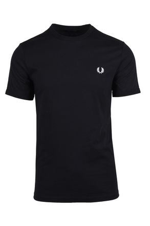 Fred Perry T-shirt col ras du cou Fred Perry Pour Homme en Noir