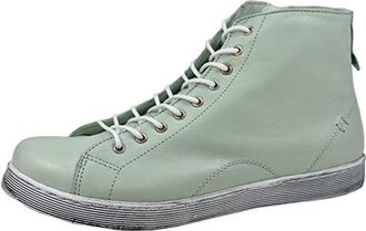 Andrea Conti 0341500 Chaussures &agrave; Lacets Femme, Pointure:41 EU, La Couleur:Vert