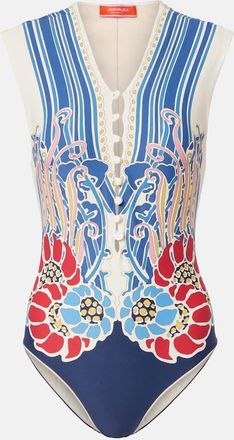 La DoubleJ Bedruckter Badeanzug Tutto Suit