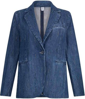 Liu Jo Veste En Jean - Bleu