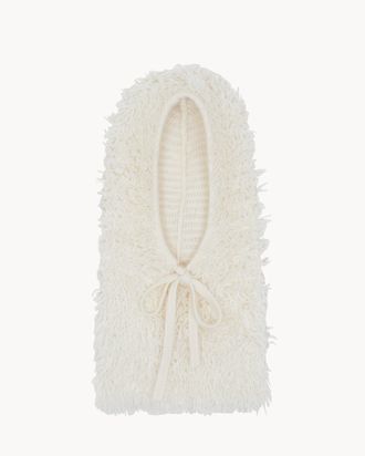 Kujten Cagoule cachemire uni femme - Cagoule Sybel Yeti