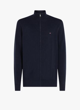 Tommy Hilfiger Pull zipp&eacute; &agrave; col chemin&eacute;e