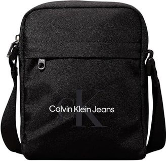 Calvin Klein Sac &agrave; Bandouli&egrave;re Homme Sport Essentials Reporter Moyen, Noir (Black), Taille Unique