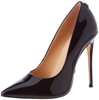 Guess Damen FELYX4 Carry Over Sneaker, Schwarz, 37 EU