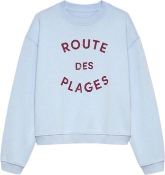 Alchemist Femme, Sweatshirts et sweats &agrave; capuche, Bleu, Taille: 40 FR Isla Sweater