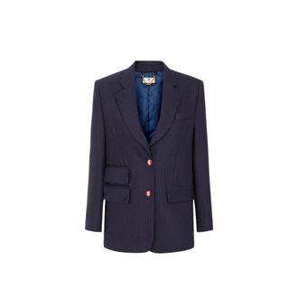 Elisabetta Franchi Elisabetta Franchi Jacken - - Jackets - Damen - Blau - XS