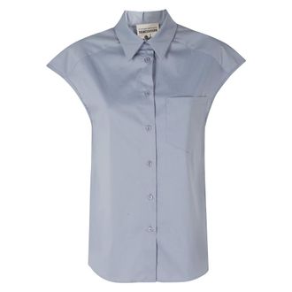 Semicouture Damen, Blusen & Hemden, Blau, XSGr&ouml;&szlig;e